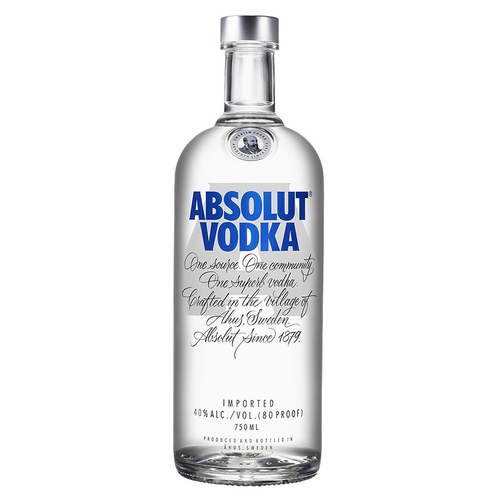 Vodka Absolut Original Azul 750 ml. - Sampieri Vinos y Licores